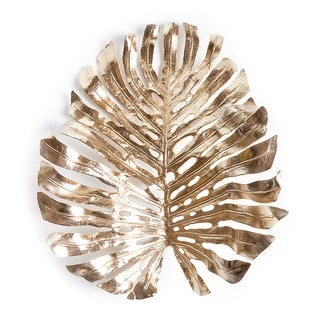 Monstera Leaf Grand Wall Art - Bed Bath & Beyond - 37332314
