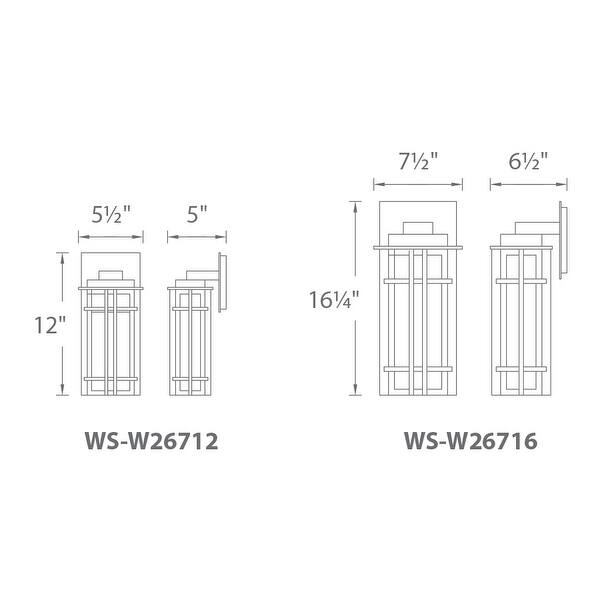 Nest LED Indoor and Outdoor Wall Light - Bed Bath & Beyond - 31437705