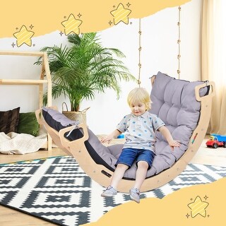 Indoor Outdoor Toddler Climbing Toys for Toddlers 1-3, Montessori ...