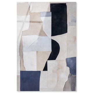 Folded Form Minimalist Art Acrylic Print by Art Remedy - Bed Bath ...