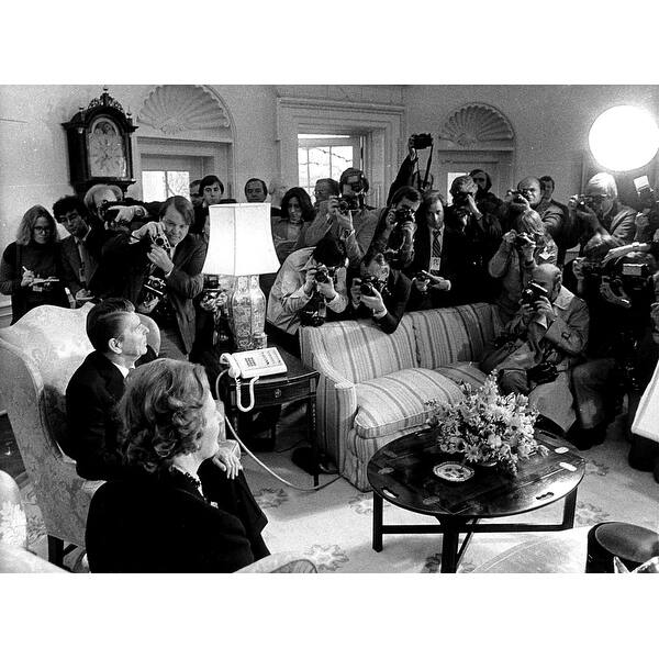 Ronald Reagan and Margaret Thatcher on her state visit to the White ...