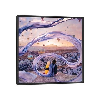 iCanvas "My Wizard In A Silk Scarf" by Hobopeeba Framed Canvas Print ...