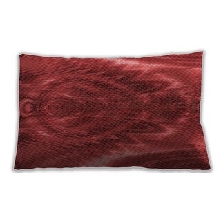 Ahgly Company Patterned Indoor-Outdoor Chilli Pepper Red Lumbar Throw ...
