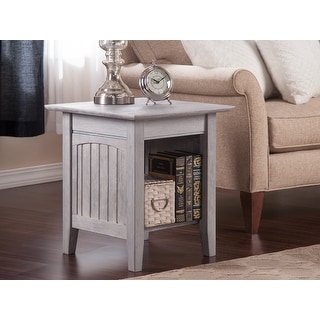 Nantucket End Table in Driftwood - Bed Bath & Beyond - 17165487
