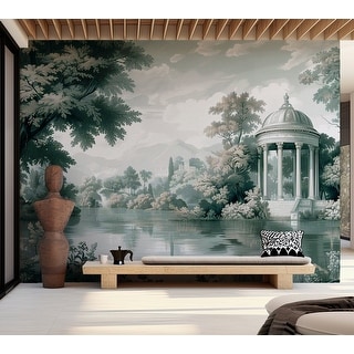Peel & Stick Landscape Wall Mural - Dreamscape at The Lake - Bed Bath ...
