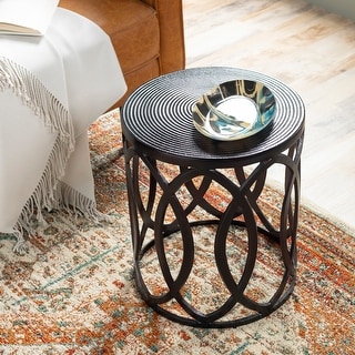 Livabliss Meuric Transitional Metal Accent Table - Bed Bath & Beyond ...