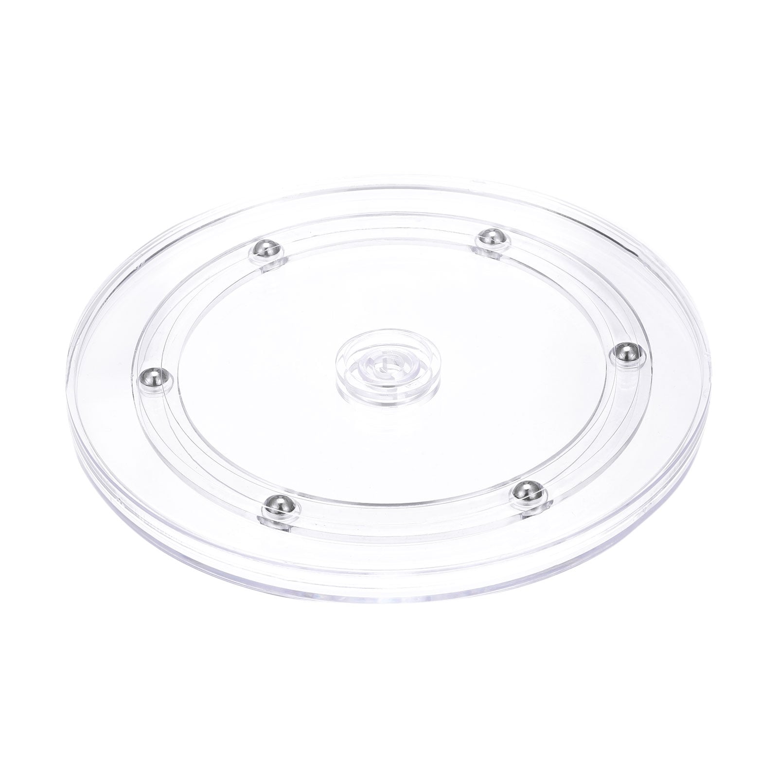 Rotating Swivel Stand with Steel Ball Lazy Susan Base Turntable Clear - Bed Bath & Beyond - 38393231