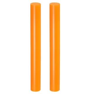 2pcs Acrylic Clay Roller 22.86cm x 2.5cm for Shaping Sculpting Orange ...