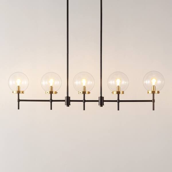 SAFAVIEH Home Lighting Collection Mylah 45" Modern & Contemporary ...