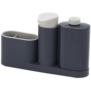 Joseph Joseph Sink Base Caddy Set with Soap Pump & Detergent Bottle ...