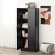 Prepac Elite Deep Storage Cabinet with Adjustable Shelves for Garage ...