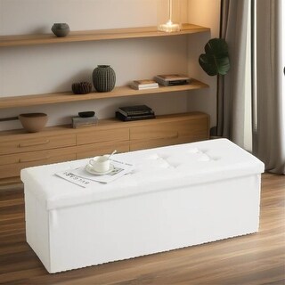PVC MDF Foldable Storage Footstool with Anti-Rust and Anti-Skidding ...