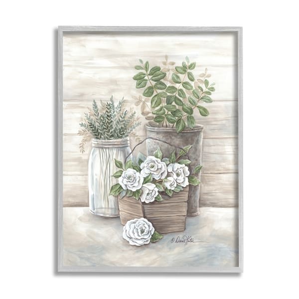 rustic framed planter