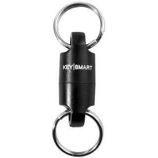 KeySmart KS814-BLK MagConnect Magnetic Quick Connect Key Holder, Black ...