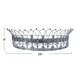 Decorative Metal Curtain or Canopy Crown - 29.0"L x 13.8"W x 7.9"H ...