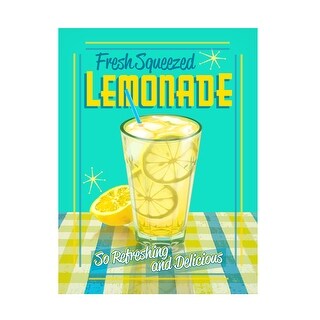 RetroPlanet 'Lemonade' Canvas Art - Bed Bath & Beyond - 39505333