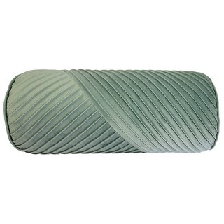 Edie At Home Chelsea Spliced Neckroll Decorative Throw Pillow 8x24 ...