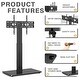 TAVR Universal Floor TV Stand Base for 32-70 Inch TVs with Swivel ...