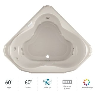 Jacuzzi Marineo 60" Salon Spa Bathtub for Drop In Installation with ...