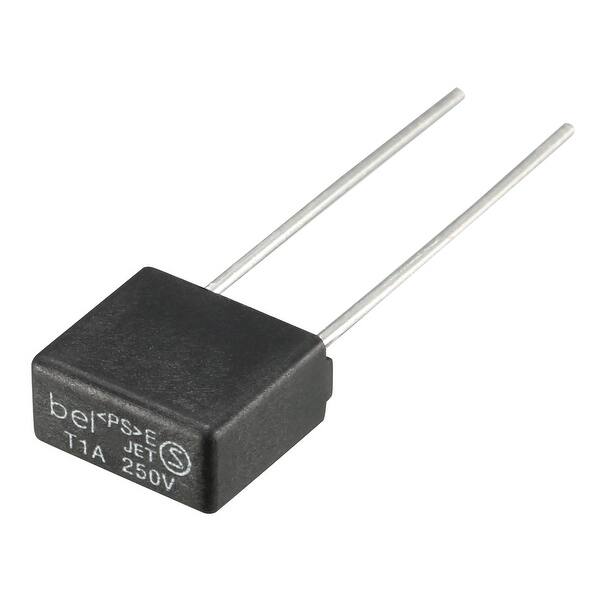 30Pcs DIP Mounted Miniature Square Slow Blow Micro Fuse T1A 1A 250V ...