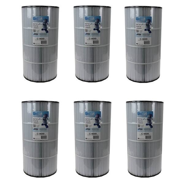 Unicel 100 Square Feet Replacement Pool Spa Filter Cartridge (6 Pack ...