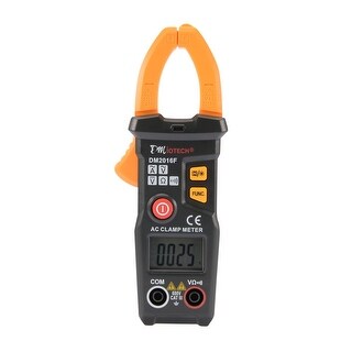 Digital Multimeter Tester AC DC Volt Ohm Amp Clamp Meter Range LCD ...