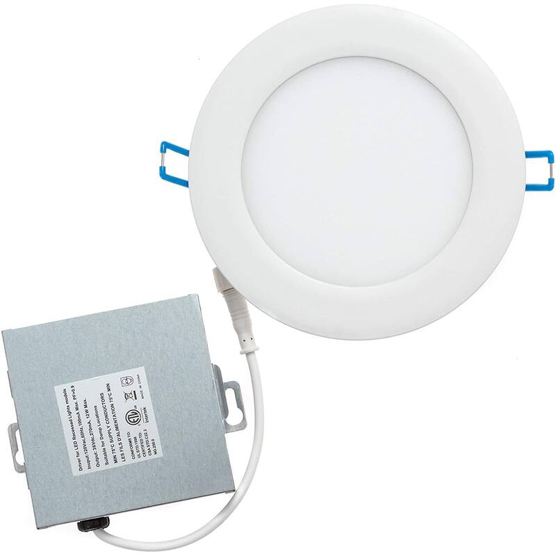 Goodlite 5-inch Slim 1100-lumen 14-watt LED IC-rated Dimmable Round ...
