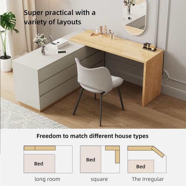 corner vanity table ikea