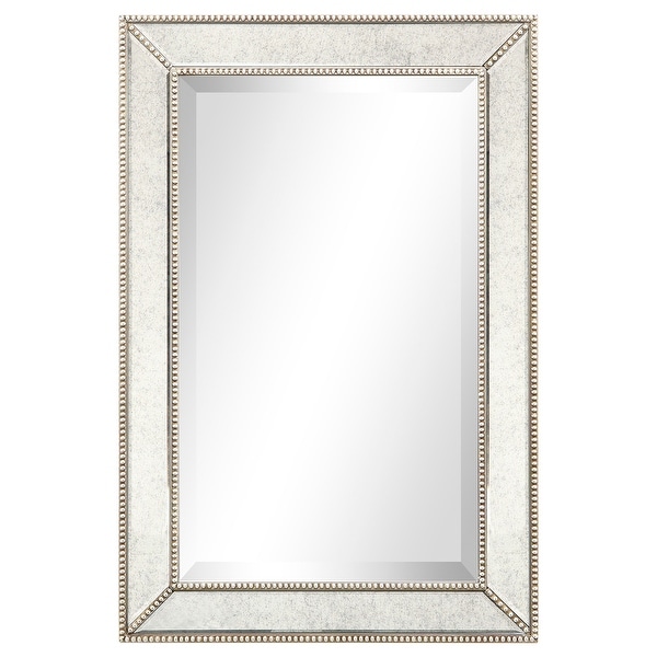 Modern Beveled Rectangular Wall Mirror,Bathroom,Bedroom,Living Room ...