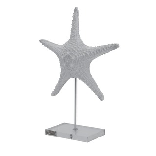 Elements Starfish Figurine, 11X14 Inch, White - Bed Bath & Beyond ...