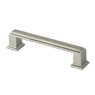 Contemporary 4.25-inch Roma Stainless Steel Brushed Nickel Finish ...