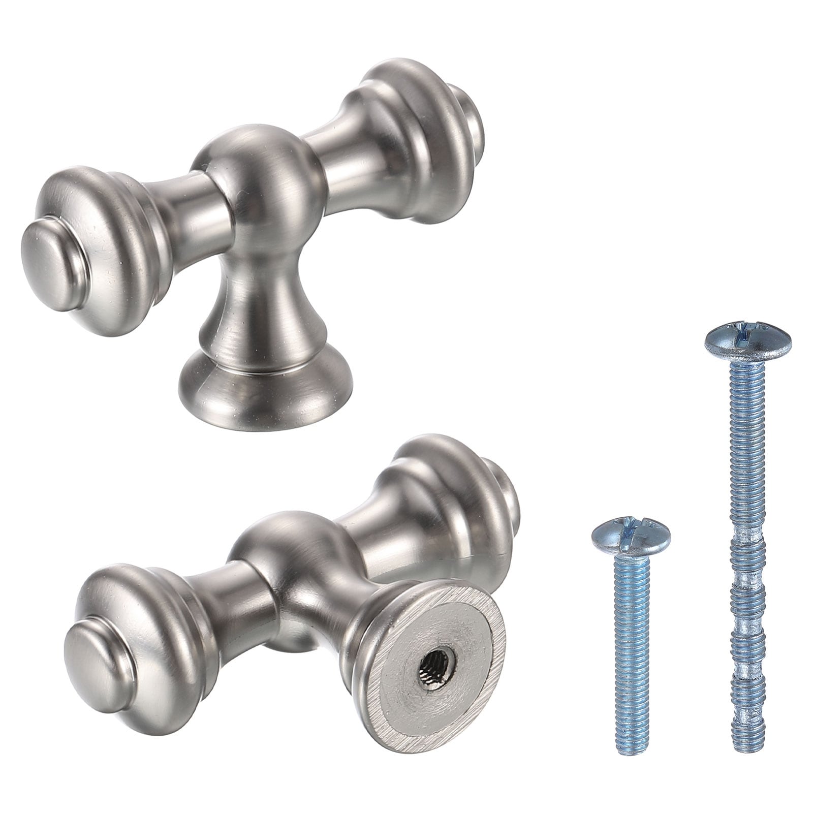 door knobs brushed nickel