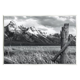 Stupell Grassland Fence Photography Wall Plaque Art Steve Toole - Bed ...