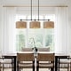 3-Light Coastal Kitchen Island Chandelier Light - 41'' W - Bed Bath ...