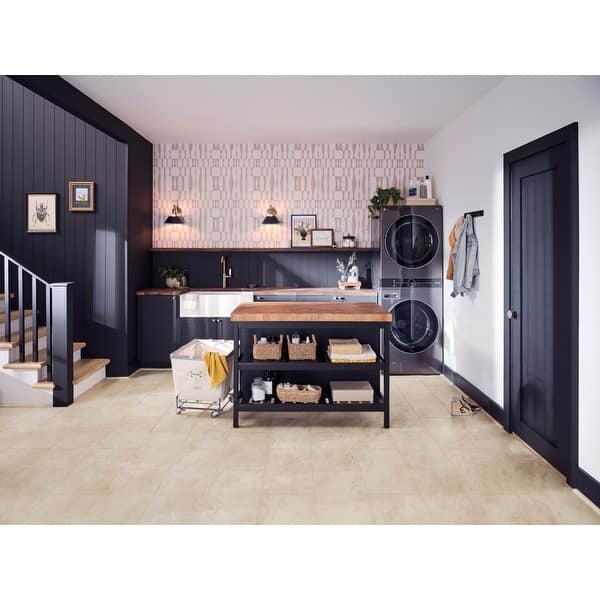 COREtec VV870-12262 CT PPlus E Tile 12" x 24" Vinyl Flooring with ...