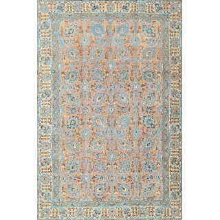 Ahgly Company Machine Washable Contemporary Bullet Shell Brown Area ...