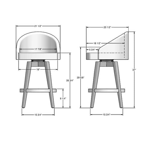 Amisco Keaton Swivel Counter And Bar Stool Bed Bath And Beyond 27596366