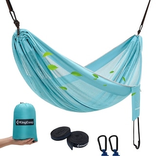 Camping Hammock, Breathable Lightweight Portable Mesh Hammocks for ...