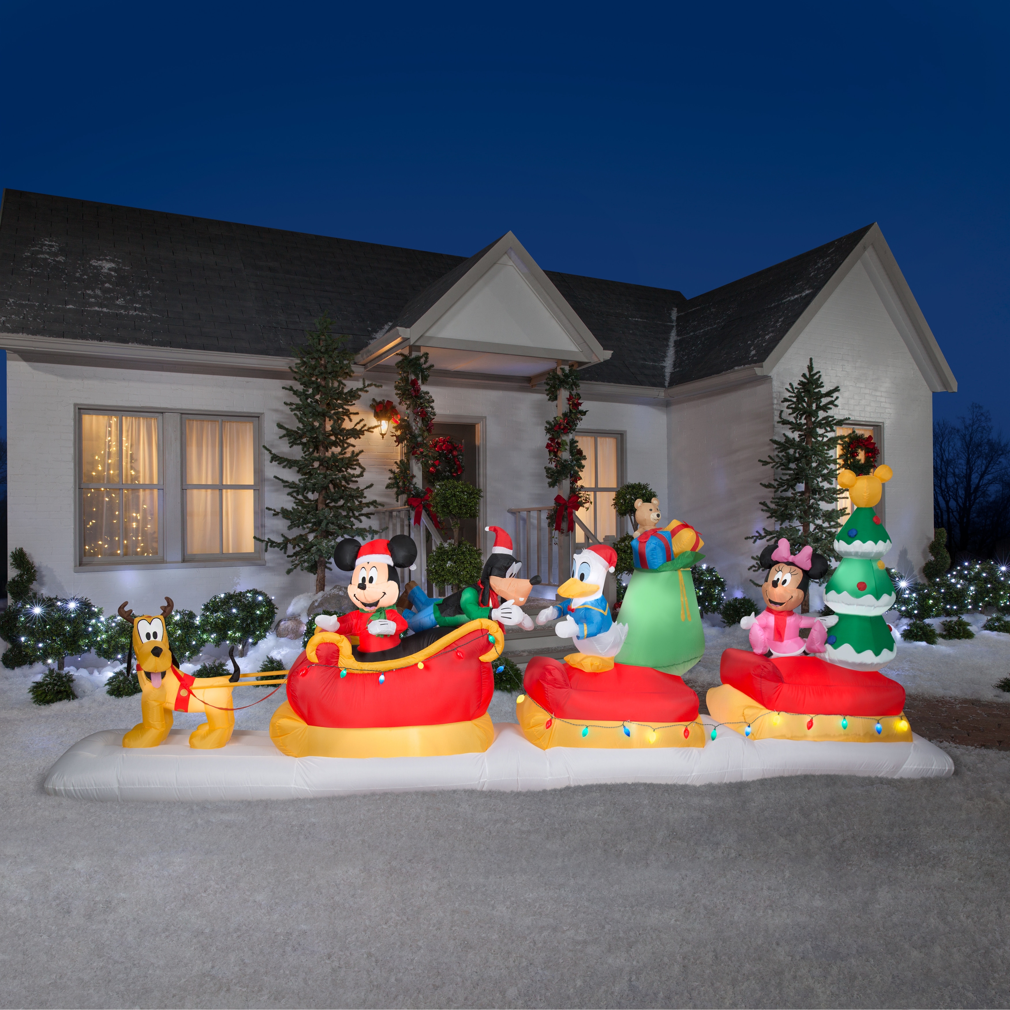 Inflatable mickey mouse christmas store
