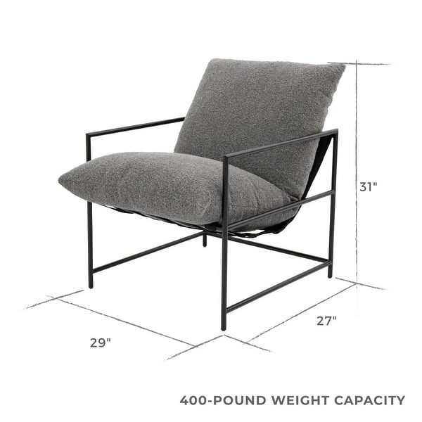 Brookside Enya Metal Frame Sling Chair - Bed Bath & Beyond - 40332260