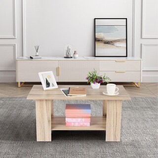 Coffee Table Bedside Table Side Table Shelf Unit Storage Living Room ...