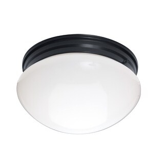 Maxim Essentials - 588x 2 Light 9" Wide Flush Mount Bowl Ceiling - Bed ...