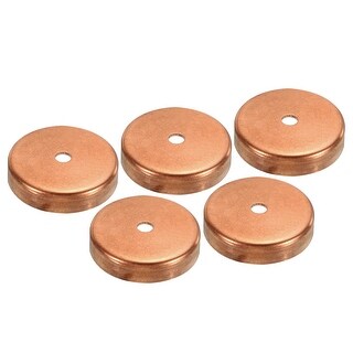 42mm Copper End Cap, 5 Pcs Pipe Fitting Sweat Plug Connection - Bed ...