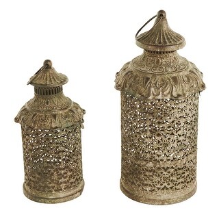 Metal Scroll or Floral Distressed Vintage Inspired Ornate Indoor ...