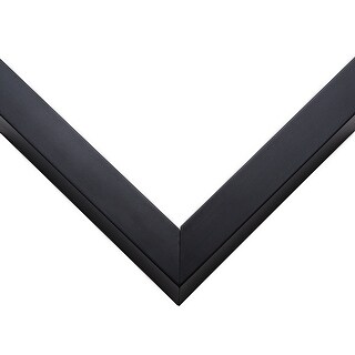 34x23 Shadow Box Frame Black | 2 inches Deep Real Wood Contemporary ...