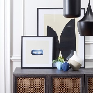 SAFAVIEH Atifa Father Sun & Sister Moon 16-inch Square Framed Wall Art ...