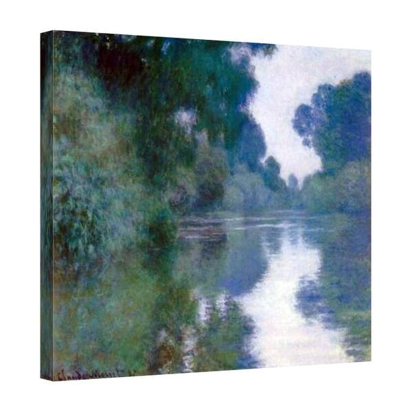Easy Art Prints Claude Monet's 'Branch of the Seine Near Giverny ...