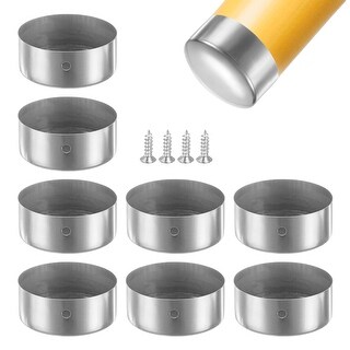 Handrail End Caps Stainless Steel Round Handrail End Caps for Furniture ...
