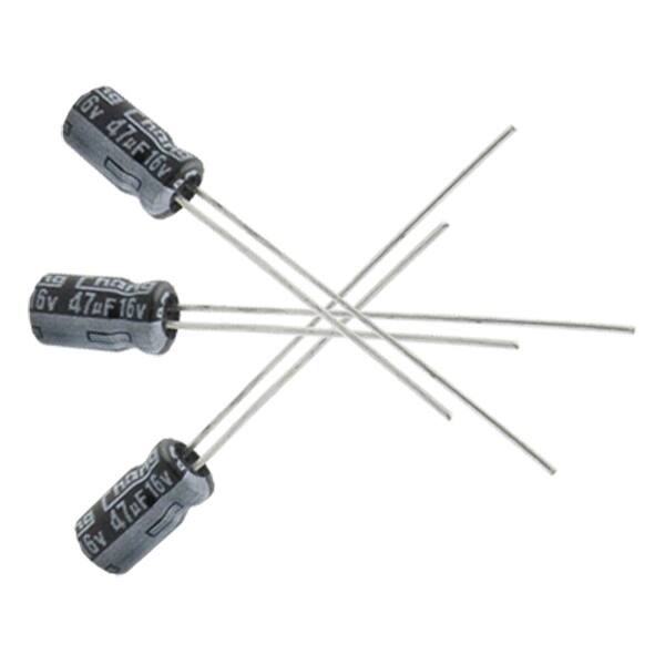 20 x 47uF 16V 105C Radial Electrolytic Capacitor 4x7mm - Black - Bed Bath & Beyond - 36250534