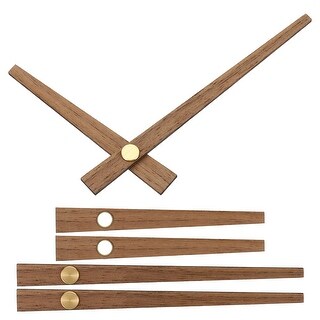 Clock Hands Kit, 3 Set Wooden Mechanism Clock Hand Parts for 10 Inch ...